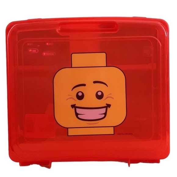 Lego | Toys | Lego Red Storage Case | Poshmark